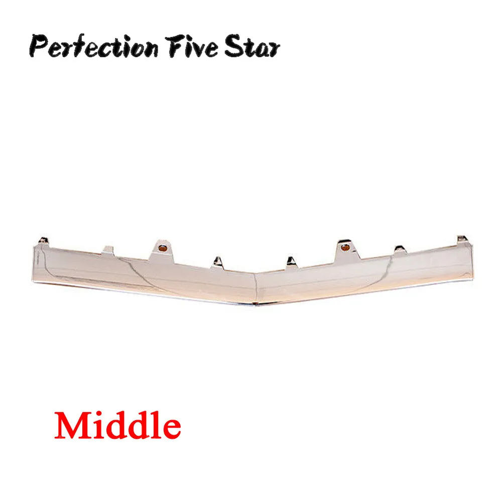 Front Bumper Chrome Trim Molding Middle Side For Mercedes Benz W212 E ...