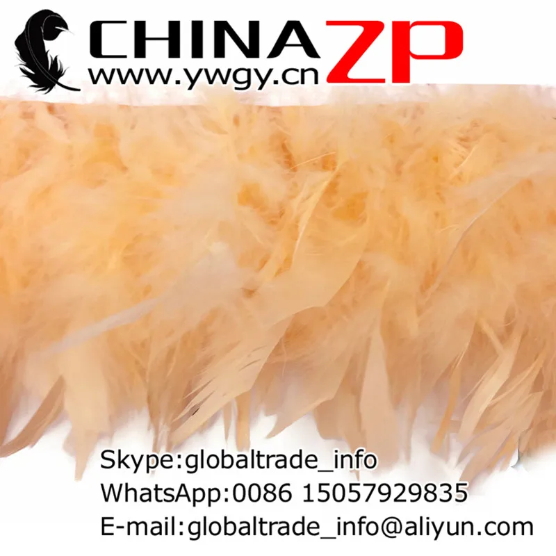 CHINAZP Factory Wholesale 10Yards/lot Dyed Champagne Turkey Chandelle ...