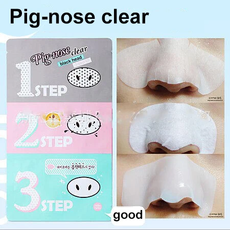 90 pcs Pig Nose Clear Black Head 3 Step Kit ,Blackhead Remove cleaner ...