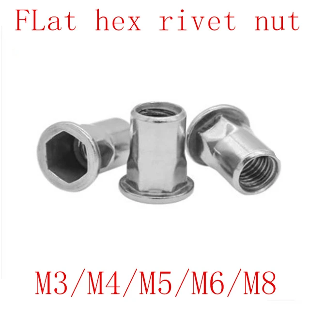 Sherex Rivet Nut Hex LRGH Series 1/2-13 X 177 Thick Wall, 57% OFF