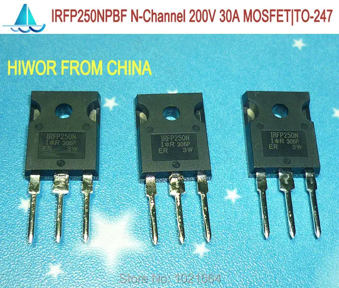 (10pcs/lot) IRFP250NPBF IRFP250N IRFP250 N Channel MOSFET Field Effect ...