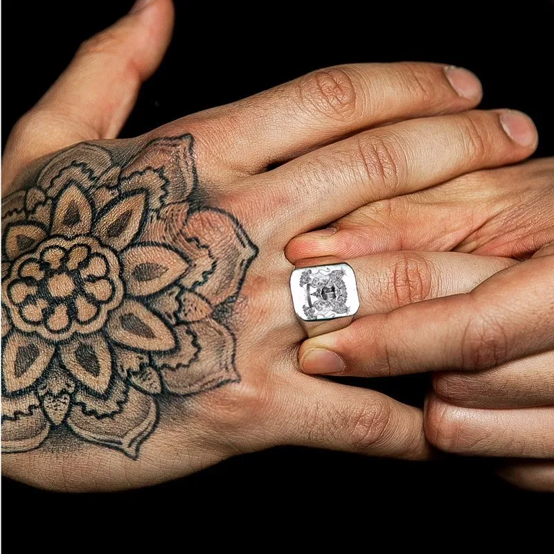 Men's Monogram Signet Ring | Paul Smith