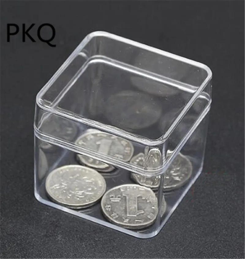 16 Sizes 4x4x2.4cm/10.4x10.4x5cm Small rectangular box Transparent ...