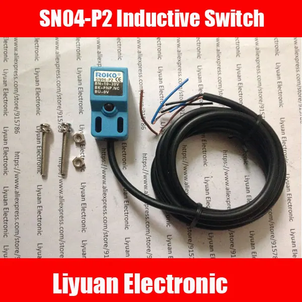1pcs 새로운 SN04 P2 유도 스위치/DC10 30V PNP 근접 스위치|induction switch|proximity ...