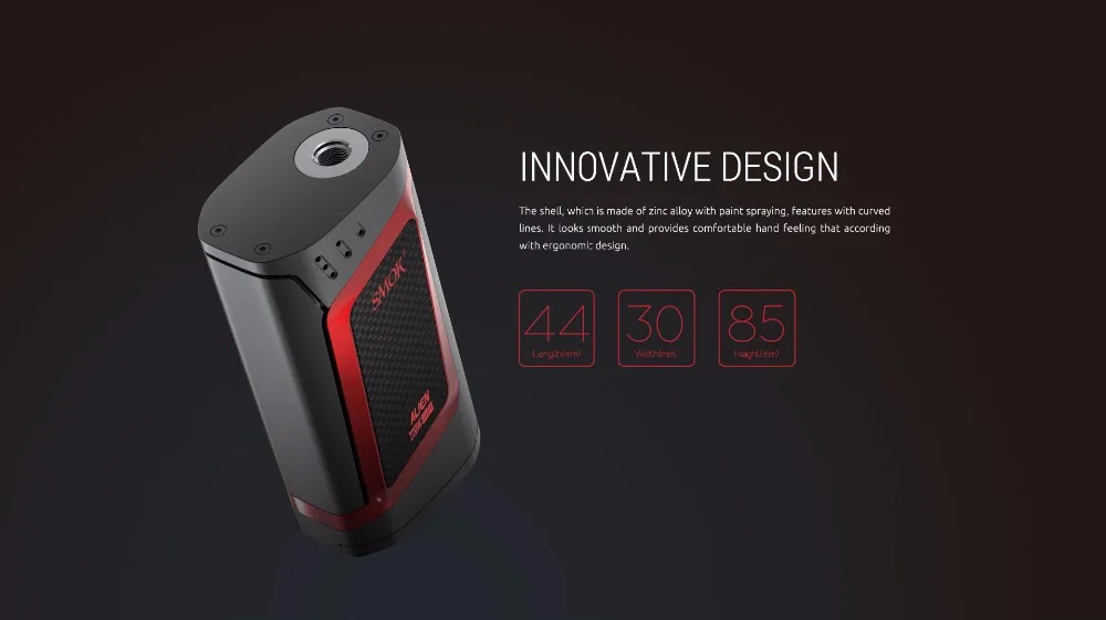 Original Smok Kit Alien Alien 220 W Caixa Mod com 3 ml TFV8 Bebê Tanque ...