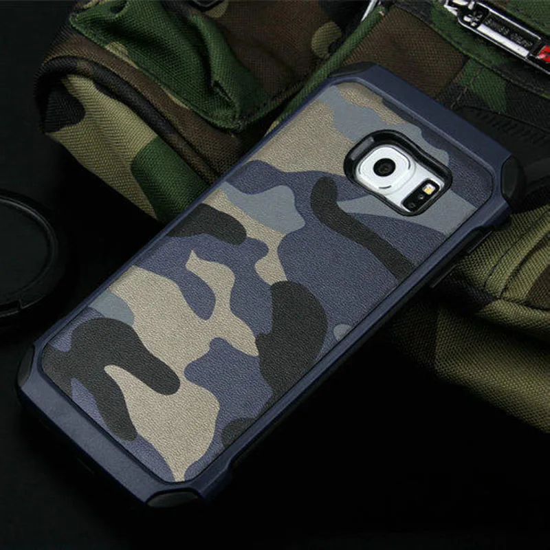 Special Army Camouflage Armor Case For Samsung Galaxy S7 S6 edge S7edge ...