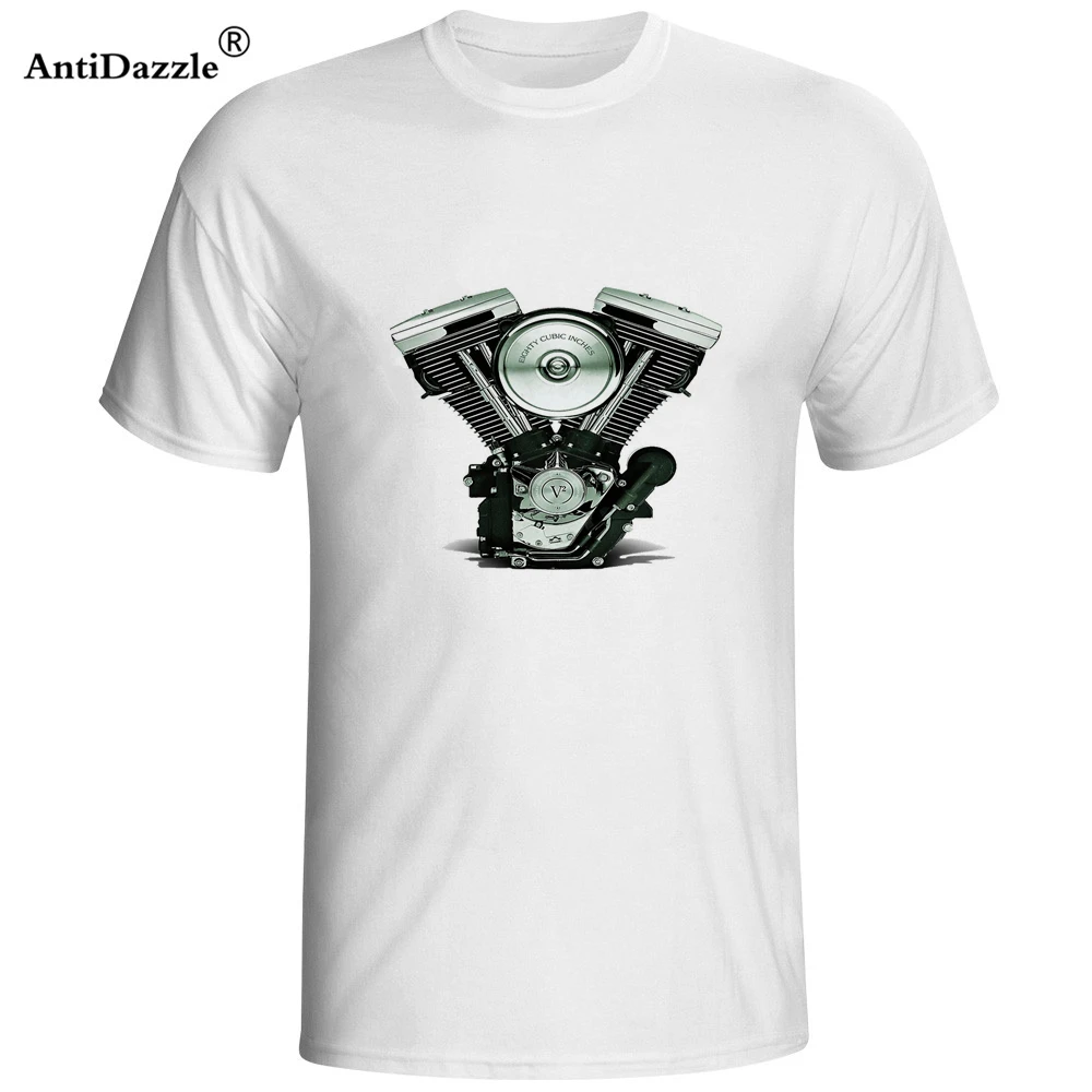 Antidazzle Newest men's fashion short sleeve Motorcycle and Engine ...