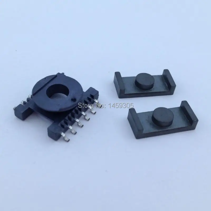 ER14.5 SMT transformer bobbin + ferrite core, 12pin (6+6 )