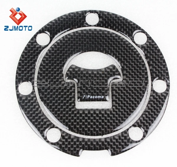 Streetbike Carbon Fiber Decal Sticker 11.5cm Tank Pad Protector Sticker ...