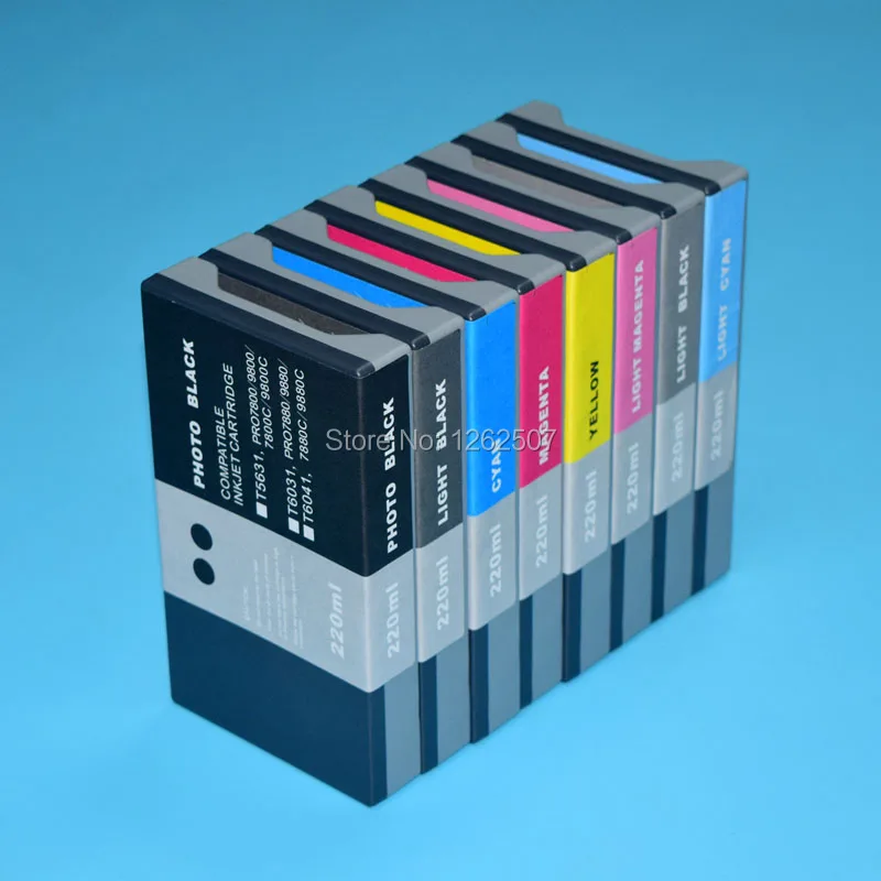 T6031-t6037 T6039 220ml Empty Inkjet Inks Cartridge For Epson Stylus ...