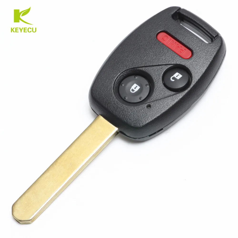 KEYECU-Remote-Car-Key-Keyless-Entry-Fob-313-8MHz-8E-Chip-for-2007-Honda ...