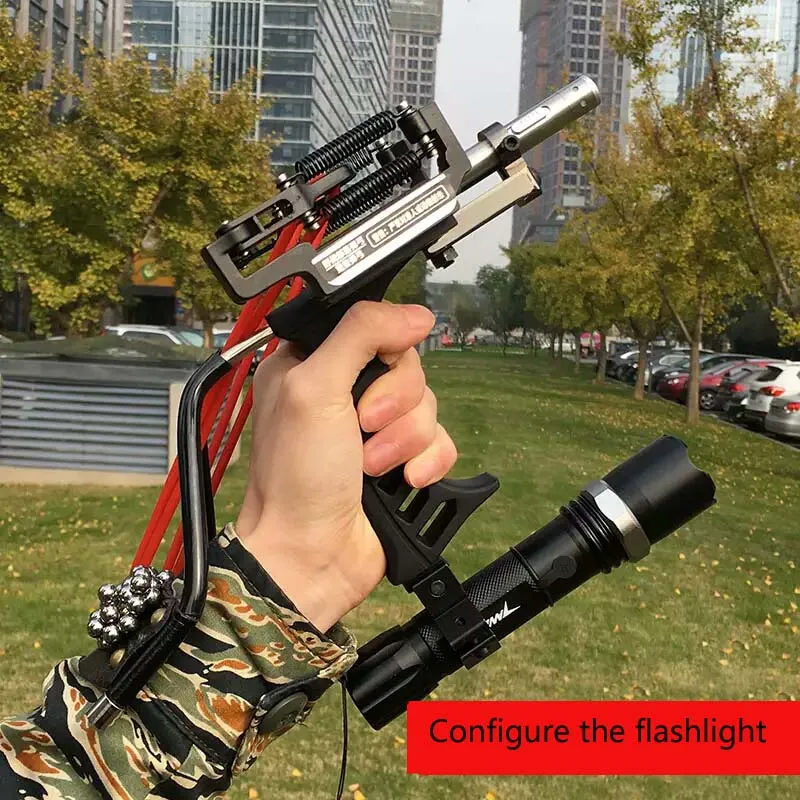 New Multifunction Slingshot Shooter with Arrow Rest Powful Hunting ...