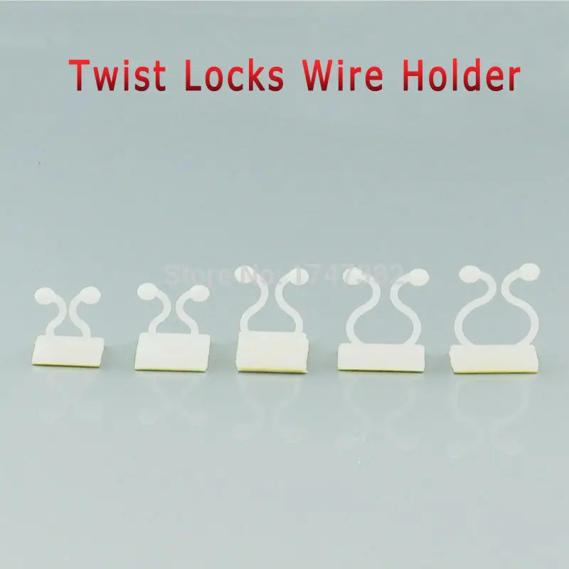 30pcs-Nylon-Self-Adhesive-Twist-Locks-Wire-Holder-KL-5-Dia-8-5mm-Off ...