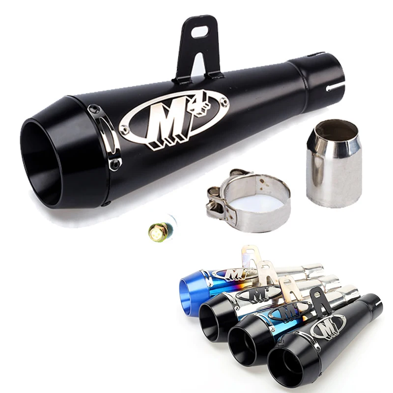 51mm-Universal-Motorcycle-Exhaust-Modified-Muffler-Pipe-Scooter-Pit ...