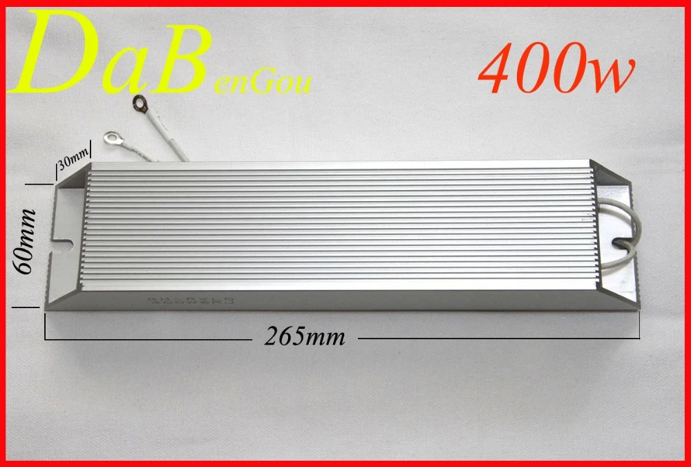 400W 75 옴 75R 옴 100% 원래 브랜드의 새로운 알루미늄 주택 와이어 상처 저항 제동 저항 +/ 5% (10 pcs ...