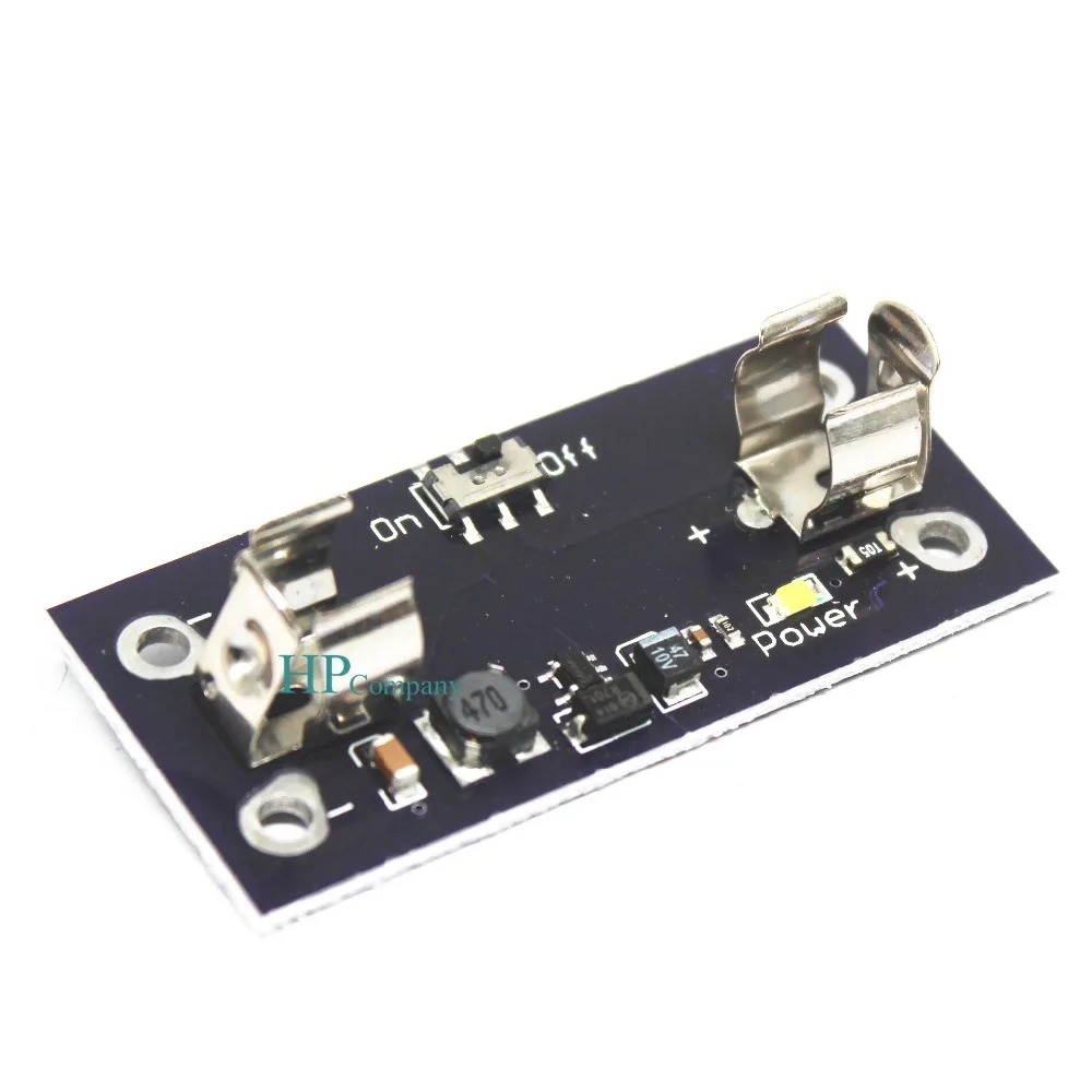 LilyPad Power Supply Module AAA Battery Step up to 5V Converter for ...