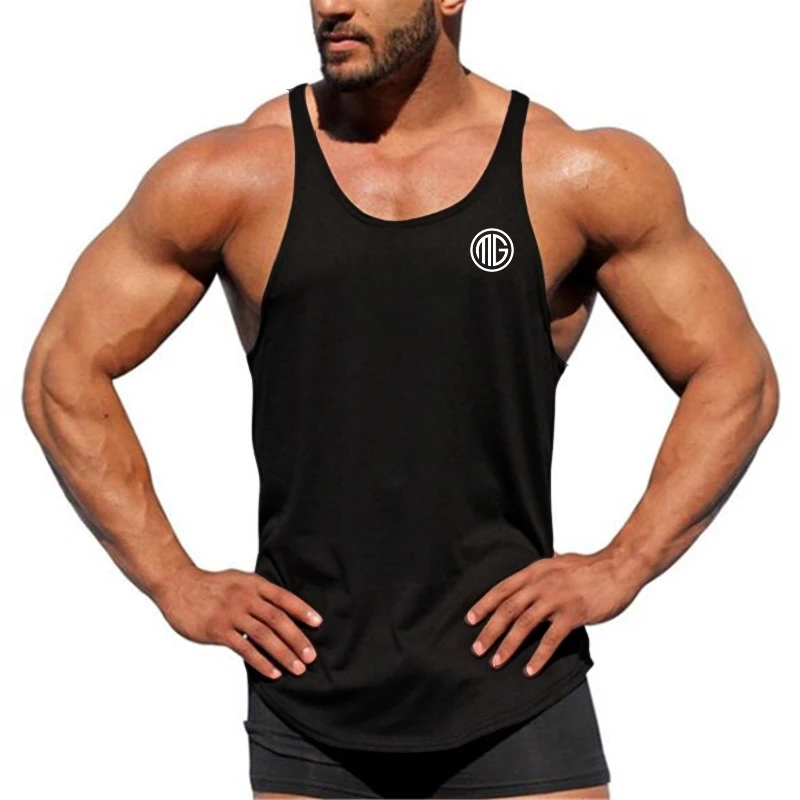 Muscleguys Fitness Bodybuilding Clothing Gyms Tank Top Y Back Men ...