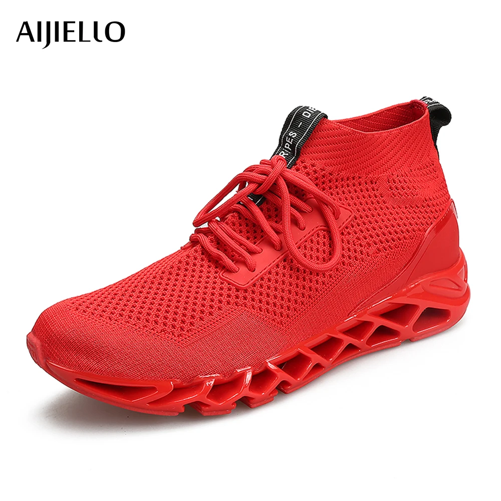 2018 time limited men running shoes bow blade outdoor sports for ...