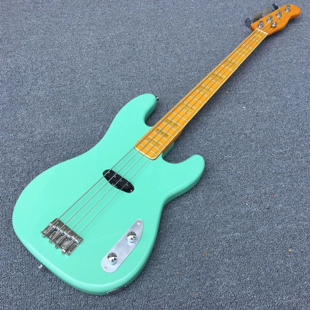 2017 New Arrival High Quality,4 strings Tele bass guitar,Surf green ...