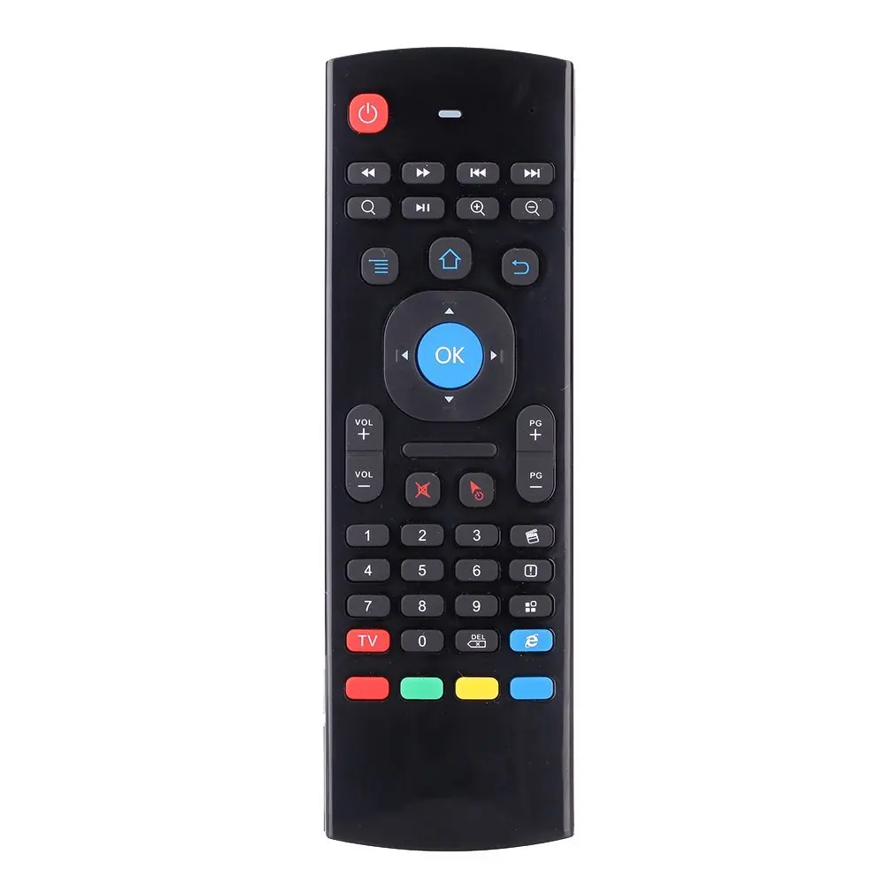 MX3 Portable 2.4G Wireless Remote Control Keyboard Controller Air Mouse ...
