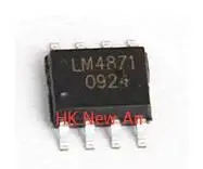 送料無料50 ピース lm4871 sop 8 smd 3 ワット オーディオ パワー アンプ で シャット ダウン · モード ic ...
