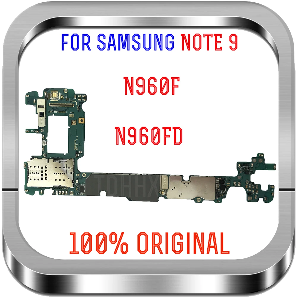 100% Original Unlocked For Samsung Galaxy Note 9 N960F N960FD ...