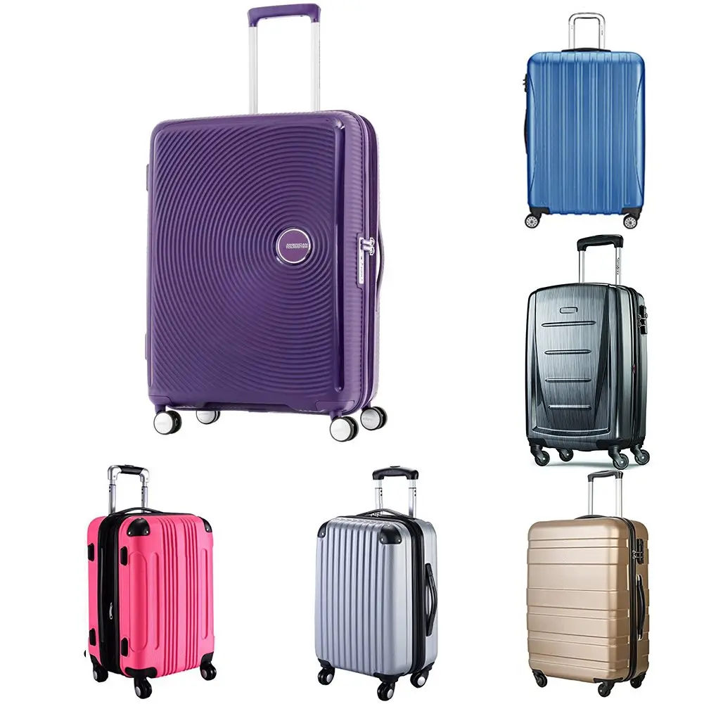 14 "20" 24 "16" 28 "mala de bagagem transporte de hardside expansível ...