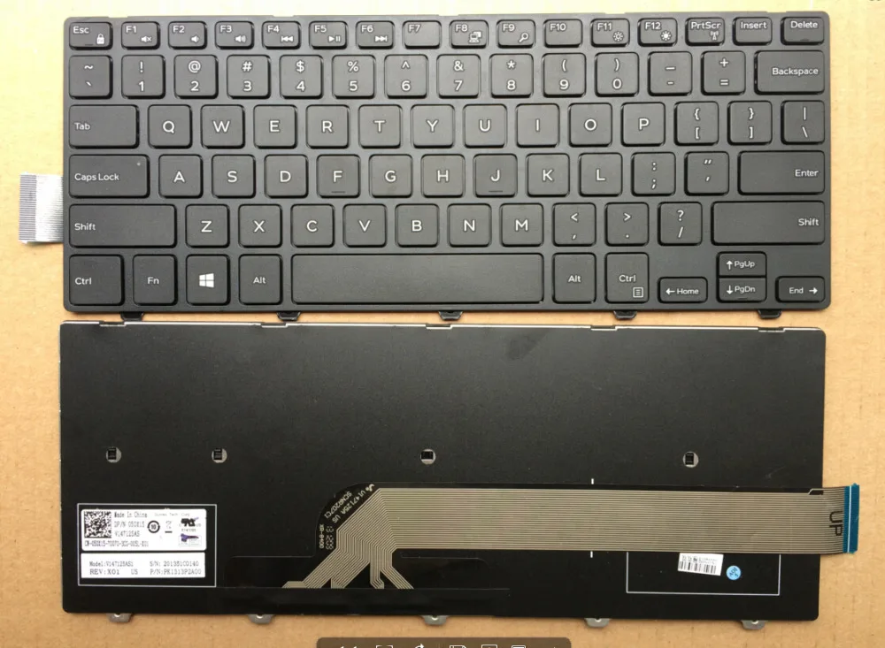 100% New Laptop Keyboard For Dell 14 5447 14c 14m 14 3000 3441 3442 ...