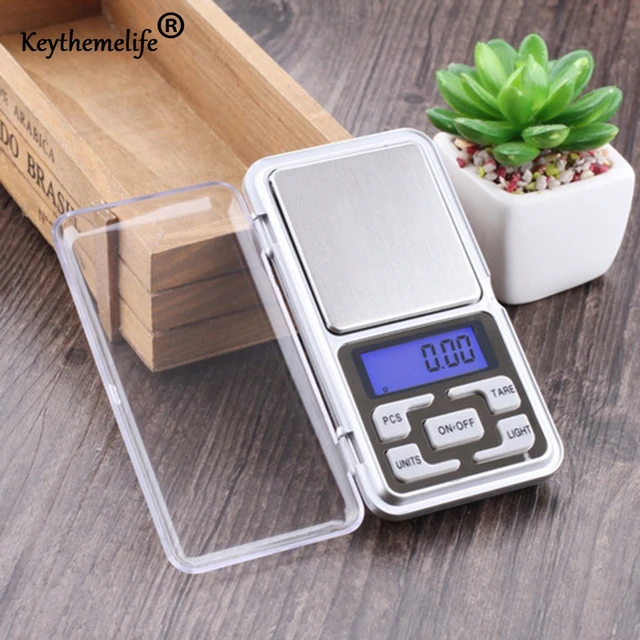 200g x 0.01g Electronic Display Scale Mini Pocket LCD Digital Scale ...