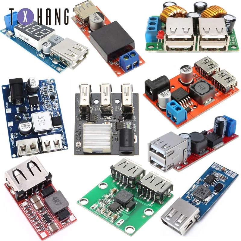 USB schritt unten spannung regler modul DC DC Konverter Telefon ...