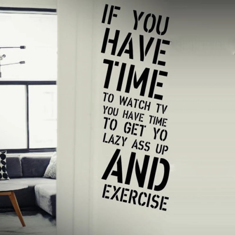 If You Have Time Letters Wall Stickers for Background Company Vinyl ...