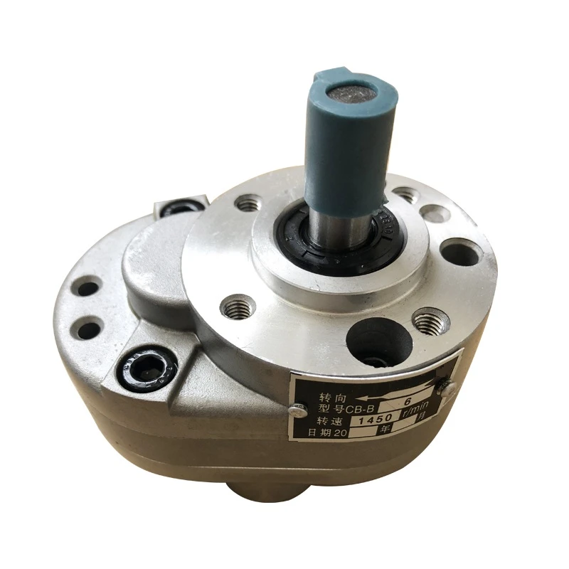 Hydraulic Gear Oil Pump Cb-b4f Cb-b6 Cb-b10 Aluminum Alloy Low Pressure Lubrication Pump ...
