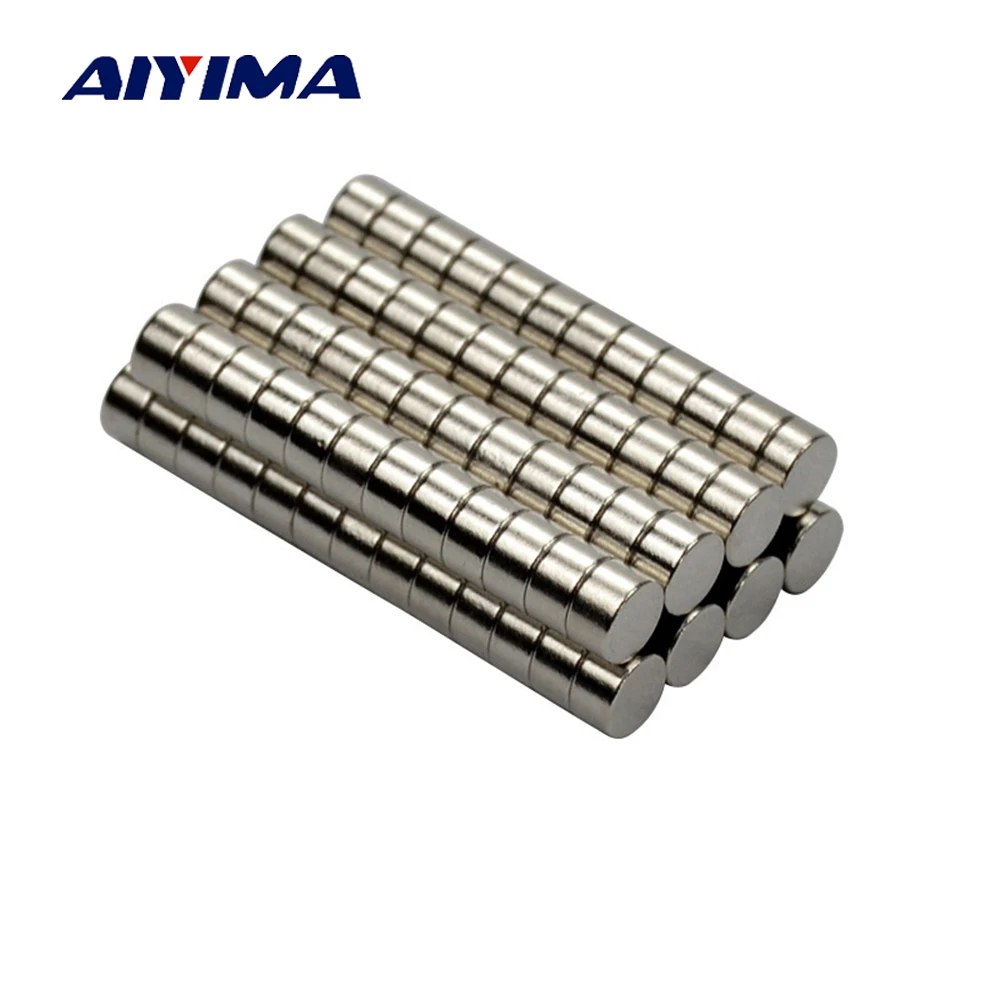 Aiyima 100pc D5*3MM Strong Round Magnet 5x3 Rare Earth Neodymium ...