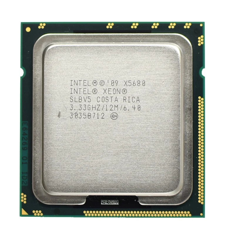 인텔 제온 X5680 프로세서 3.33GHz LGA 1366 12MB L3 캐시 6 코어 서버 CPU|intel xeon|x5680 processorintel xeon ...