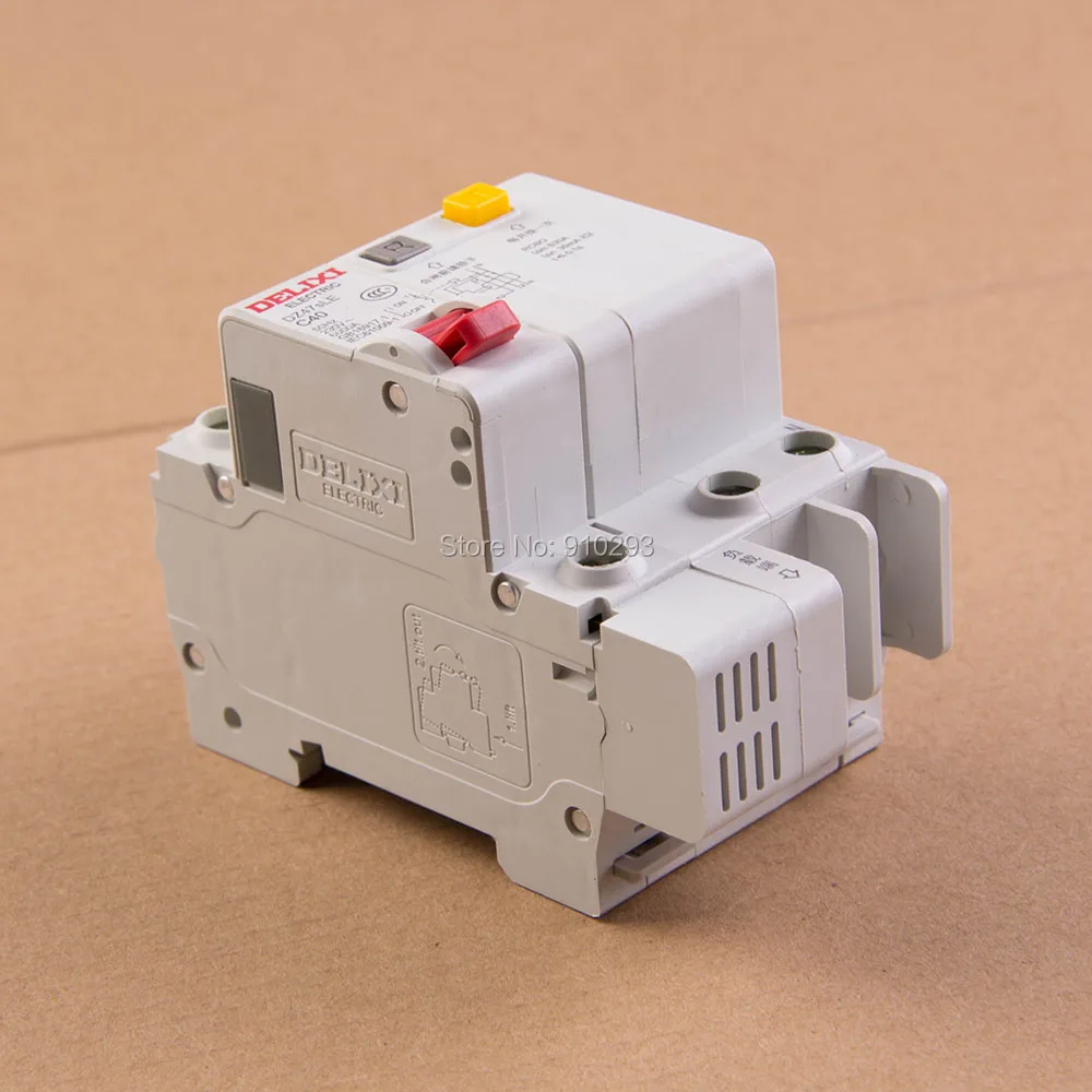 Delixi navigator series DZ47SLE miniature circuit breaker 1P+N leakage switch circuit breaker ...