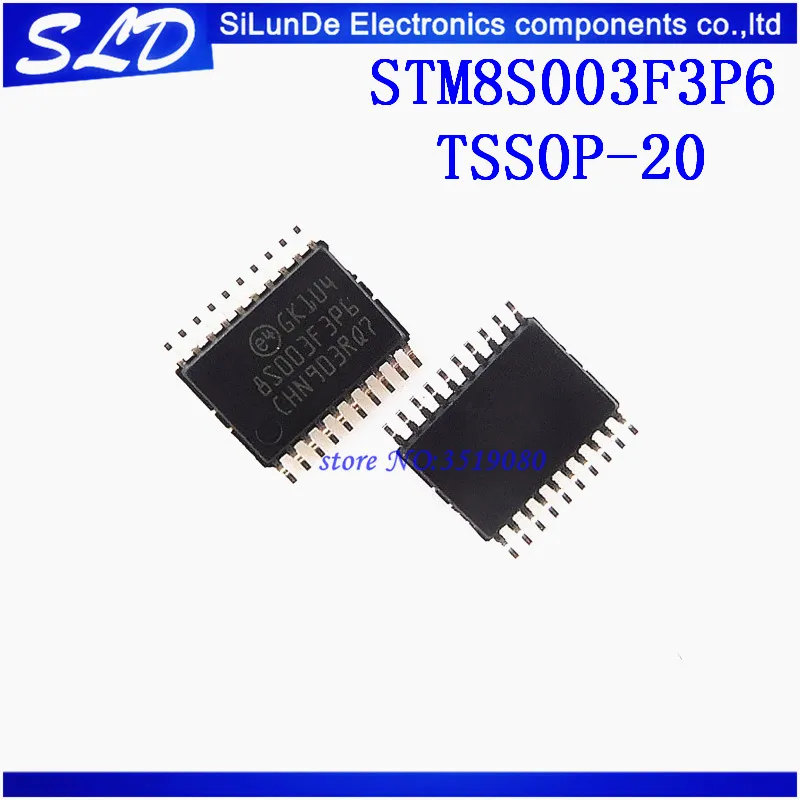 STM8S003F3P6 TSSOP 20 8S003F3P6 TSSOP20 STM8S003 TSSOP 8 bit MCU 8 ...