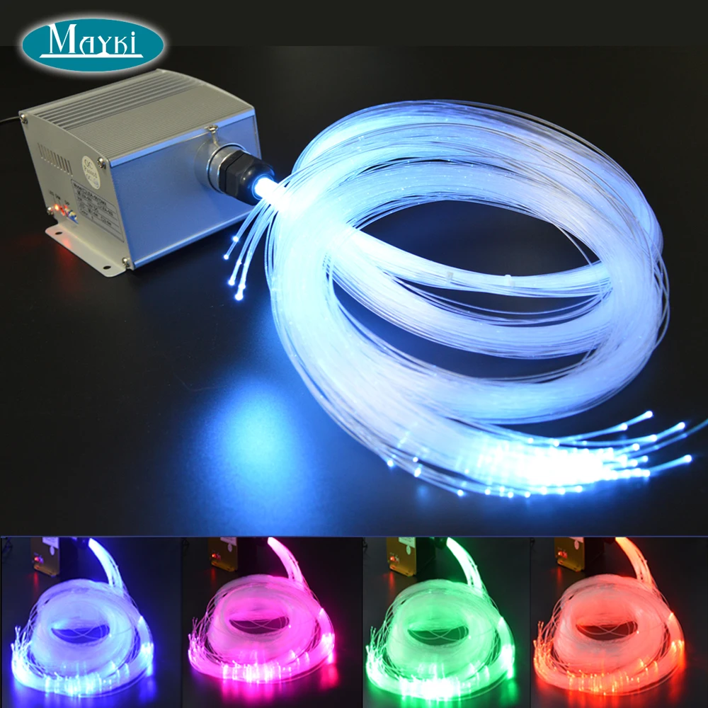 Maykit 12 Square Meter Twinkle Color Effect Star 5w Fiber Optic Light ...