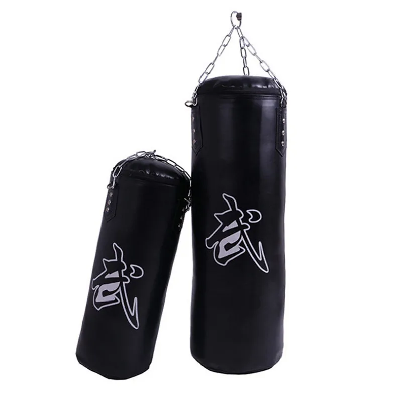 Sanda sacos de arena vacíos de cuero PU para entrenamiento de boxeo ...