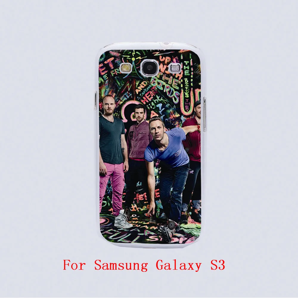 Coldplay2 Design black skin phone cover cases For Samsung Galaxy S3 ...
