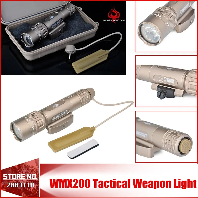 Wmx200 Night Evolution | Flashlight | Gun Light | Ir Light | Weapon ...
