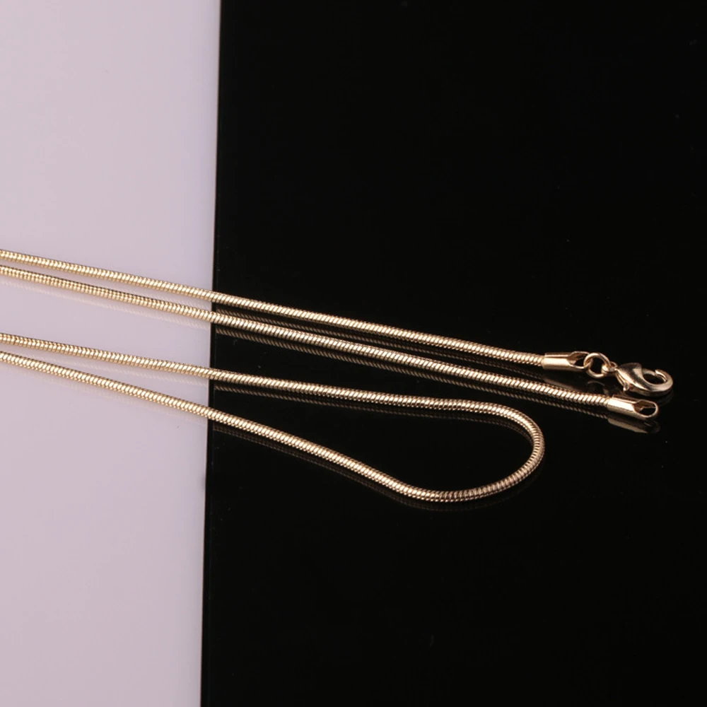 5pcs-Wholesale-2mm-Gold-color-Fashion-Women-s-Trendy-Snake-Chains ...