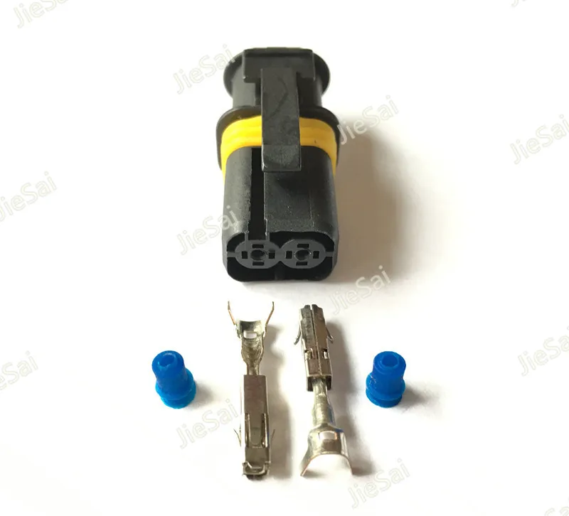 2 Pin 18286000002 Waterproof Automotive Connector Electrical Lear ...