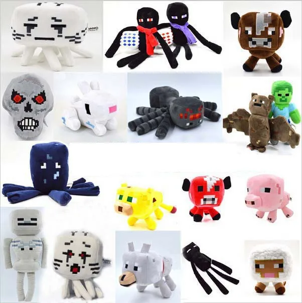 1pc 20cm Cartoon Game Minecraft TNT Bomb Plush Toy Stuffed Keychain ...