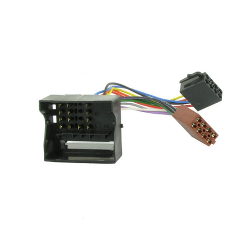 Msanzeo ISO Stereo Adaptor Car ISO Audio Head Harness Wiring for BMW ...