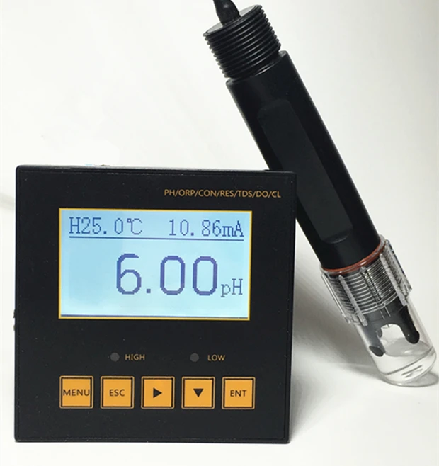 Industrial-On-line-PH-Meter-Acidimeter-PH-Controller-Transmitter-PH ...