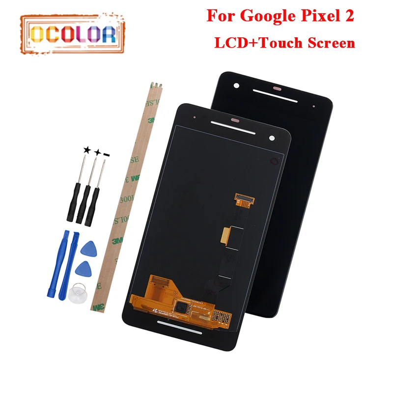 ocolor For Google Pixel 2 LCD Display And Touch Screen Perfect Repair ...