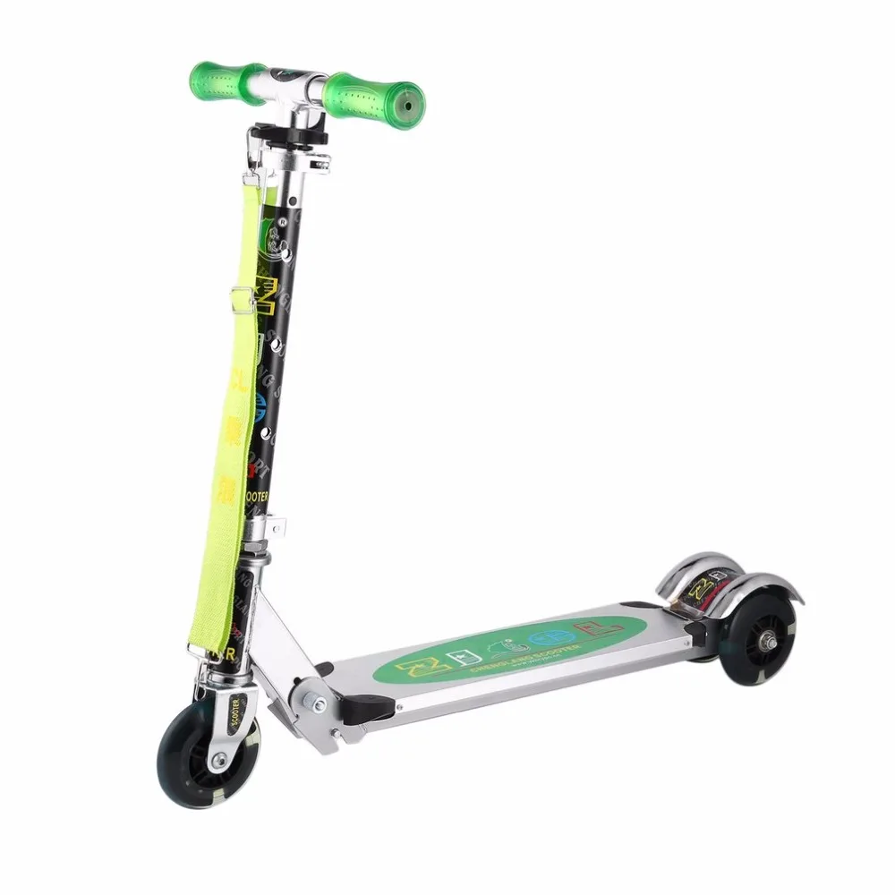 3 Wheel Adjustable Height Aluminum Alloy Children Scooter Foldable ...
