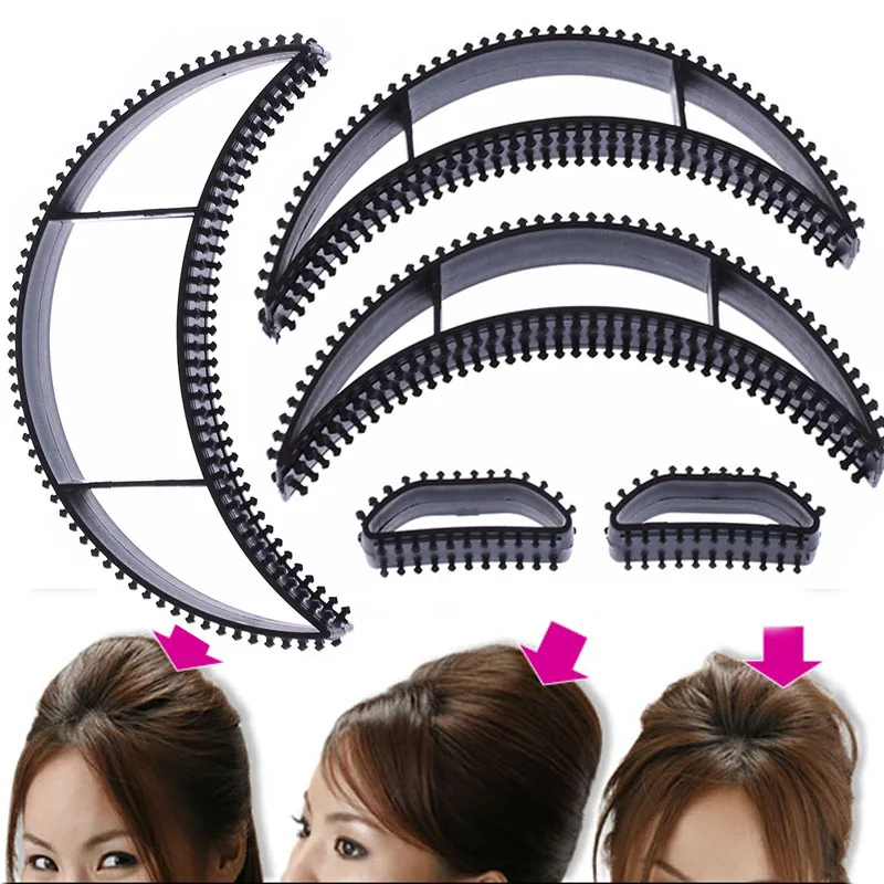 women Hair Clip functional magic hair comb modelling comb big happie ...