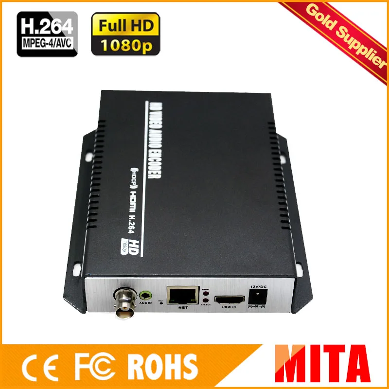Hd Mpeg-4 Avc H.264 Cvbs+hdmi Encoder Independent For Ip Stream With Udp Tcp Onvif Wireless Hd ...