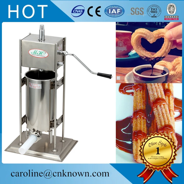 High Quality 5L stainless steel churro machine/churros maker machine ...